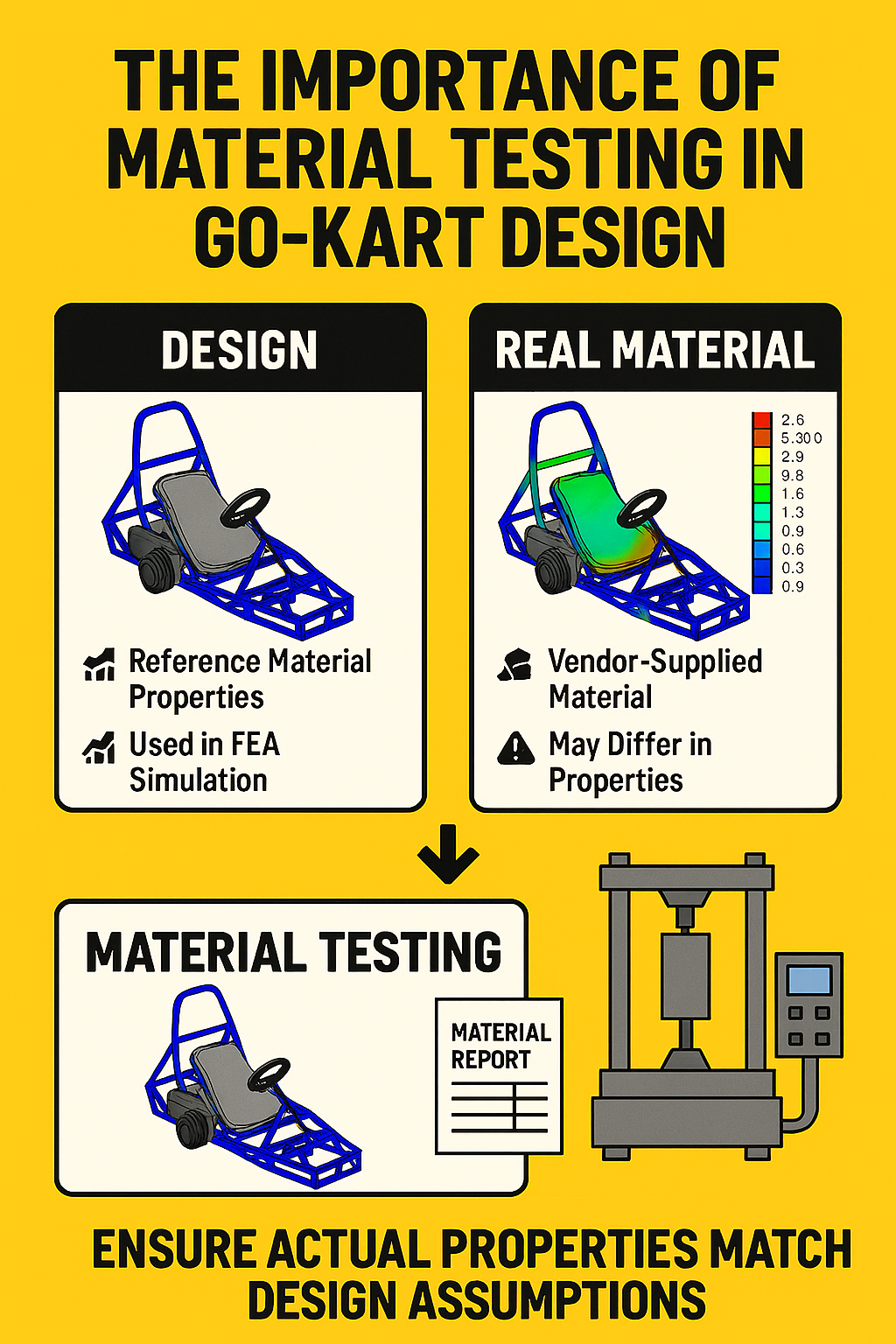 Why Material Testing Can Make or Break Your Go-Kart at a Racing Event
